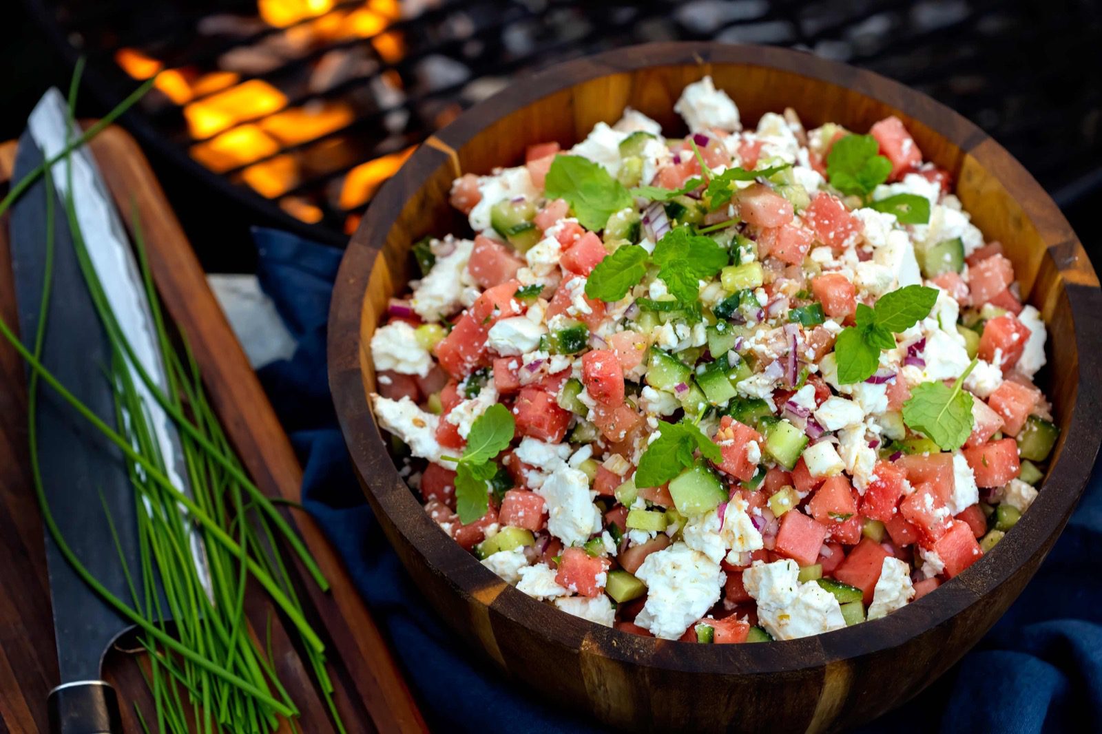 Vesimeloni-fetasalaatti › Bong Touch of Taste FI